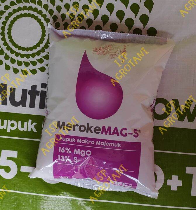 PUPUK MAKRO MAJEMUK MEROKE MAG-S 1KG KEMASAN PABRIK | Lazada Indonesia