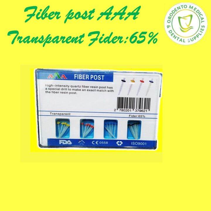 Dental Fiber Post Set Transparent Fider: 65% AAA | Lazada PH