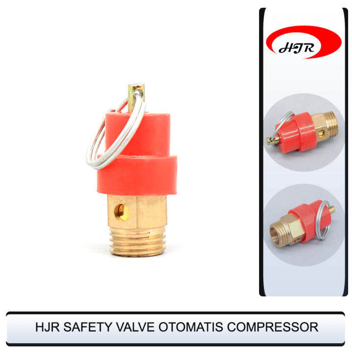 Safety Valve Sparepart Kompressor 1/4 Inch Mini Safety Valve Otomatis ...