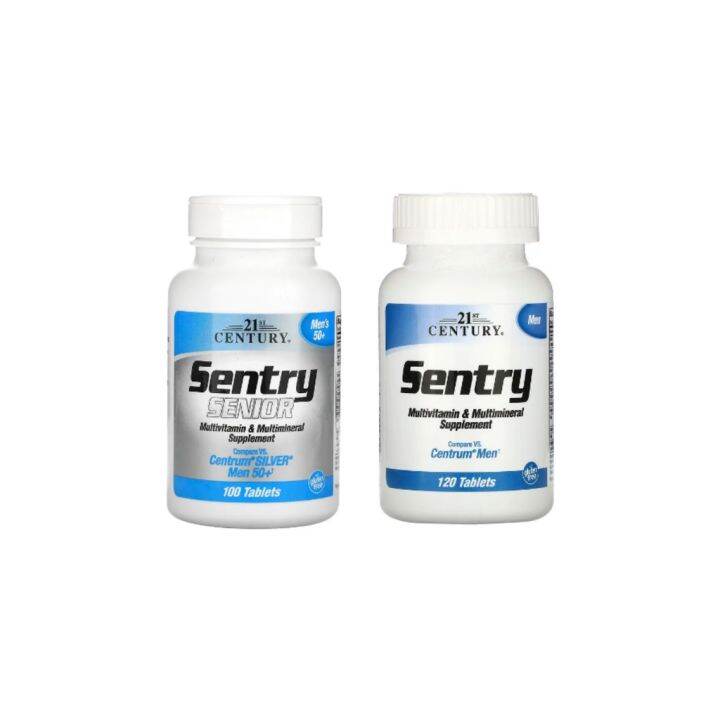 Healthy Taste | 21st Century Sentry Senior, Multivitamin & Multimineral ...