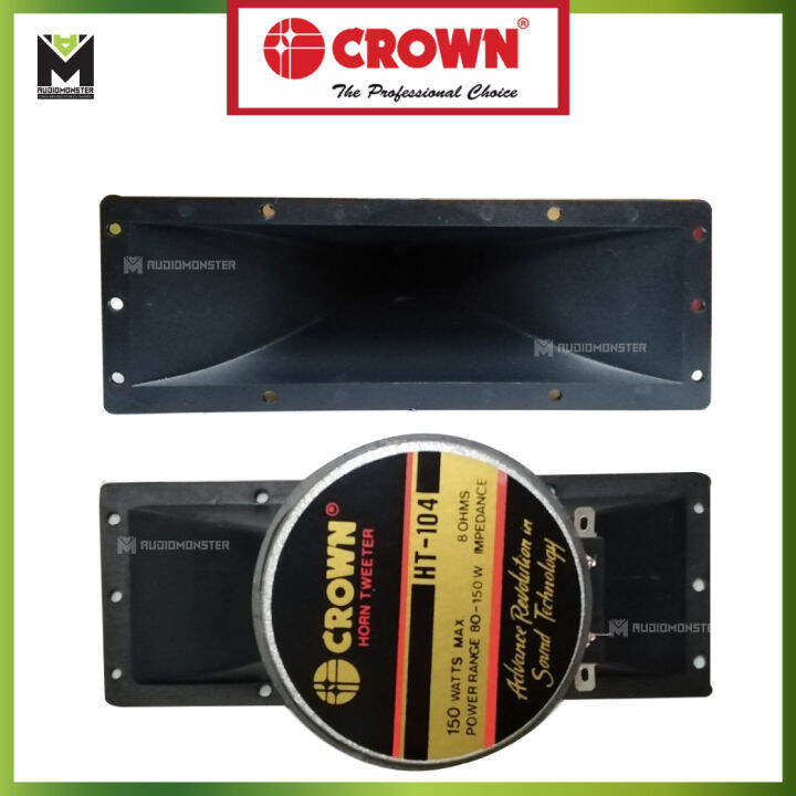 Crown HT-104 150W 10" x 4" Horn Tweeter | Lazada PH