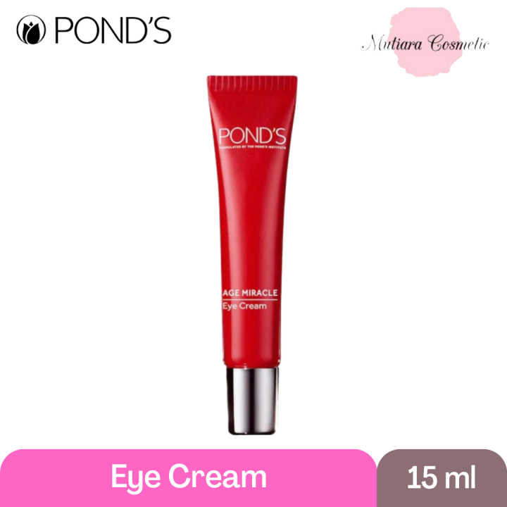 Ponds Age Miracle Anti Aging+Glowing Eye Cream 15 Ml with Retinol ...