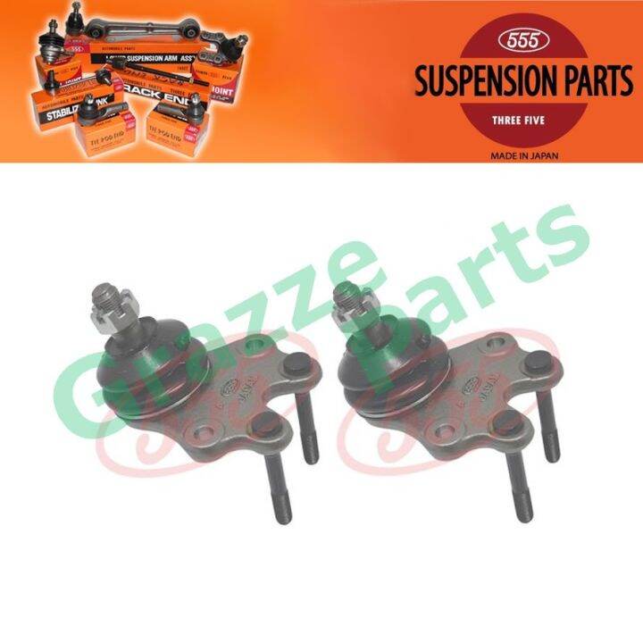 (2pc) 555 Japan Ball Joint Set Top Upper SB-2871 for Toyota Hiace ...