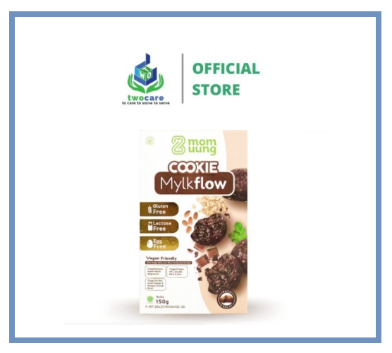 Mom Uung Cookie Mylkflow Classic Kukis Sehat Pelancar Asi Vegan ...
