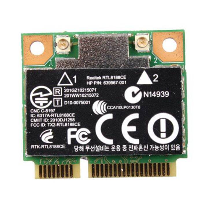 150Mbps WiFi Mini PCI-E Network Card for HP Realtek RTL8188CE Wireless ...