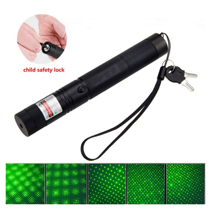 Professional Long Range Torch Adjustable Metal Pen High-Power Glare ...