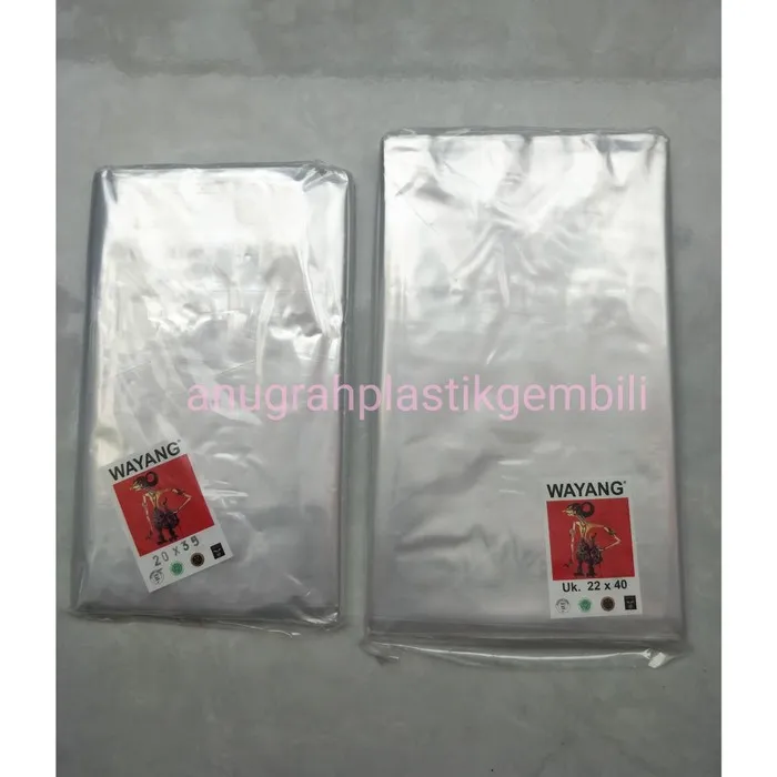 Plastik PP Wayang uk. 22 x 40 dan 20 x 35 | Lazada Indonesia
