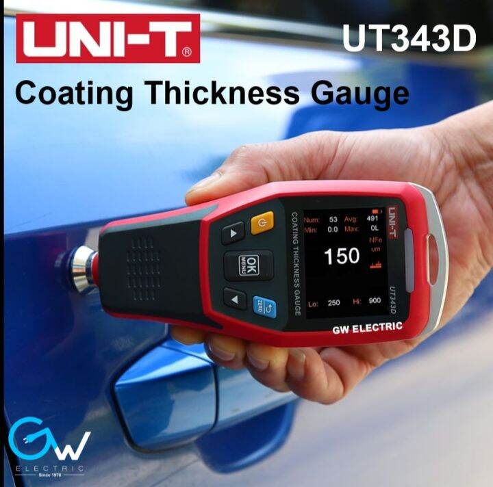 UNI-T UT343D Coating Thickness Gauge With LCD Backlight | Lazada
