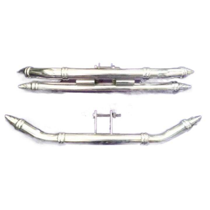 Yamaha YTX 125 Stainless Crash Guard Slider FLOWER Design | Lazada PH