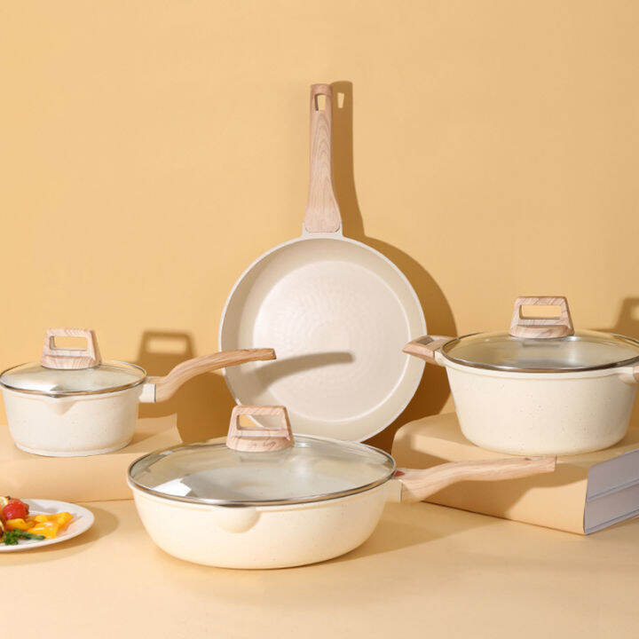 Non Stick Granite kitchen wear cookware set 4 pieces kaldero pot ...