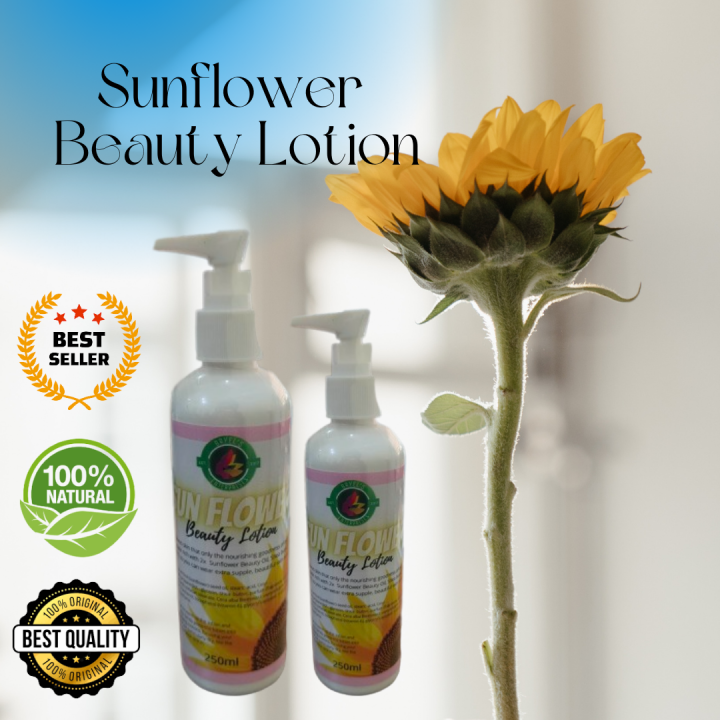 Sunflower Beauty Lotion 250ml Organic Whitening Lotion Corrects Uneven ...