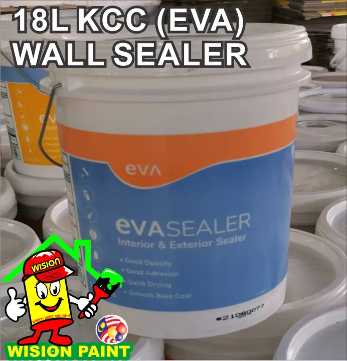 18L ( KCC EVA SEALER ) Interior & Exterior Wall Sealer 18 LITER / kami ...