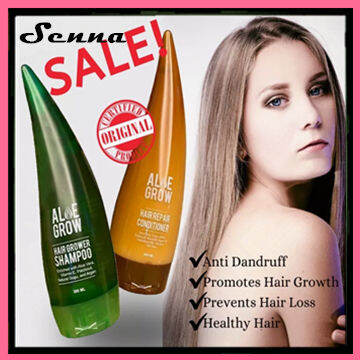 Senna Beauty ALOE GROW HAIR GROWER SHAMPOO 300ml / Conditioner 300ml ...