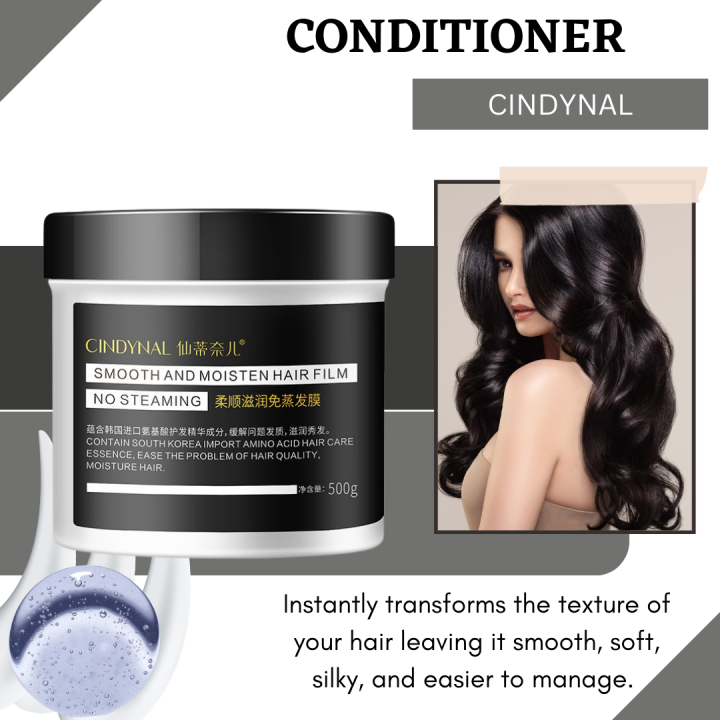 CINDYNAL Hair conditioner Moisturizing Smooth Non Steaming Hair Mask ...