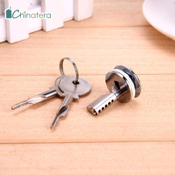 [Chinatera] Glass Lock Zinc Alloy Showcase Push Glass Display Cabinet ...