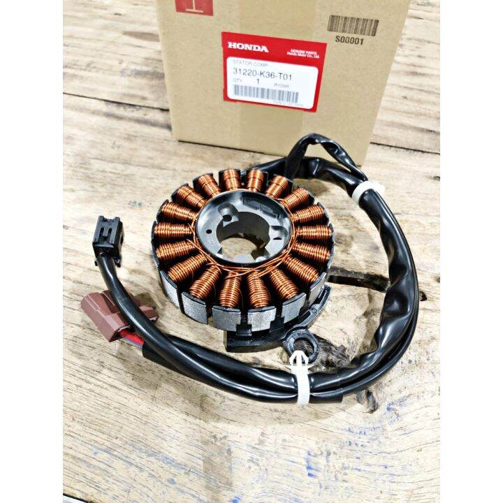 มัดไฟ ชุดขดลวดสเตเตอร์ Mitsuba (แท้ศูนย์ฮอนด้า) PCX150 31220-K36-T01 ...