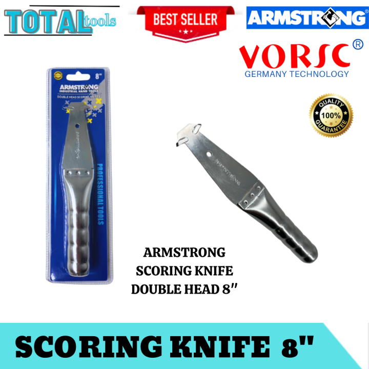 Total Tools ARMSTRONG Scoring Knife Double Head 8" | Lazada PH