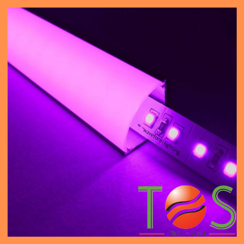 LUMY【0.5M/1M/1.5M/2M】V Shape LED Light Strip Aluminium Profile LED ...