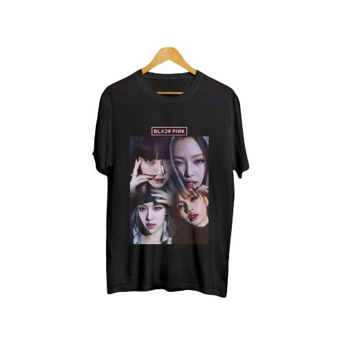 Tshirt Korean Style Blackpink Born Pink Venom Kaos Blackpink T Shirt Blackpink Member Jenie Lisa ...