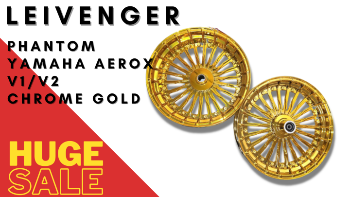 YAMAHA AEROX CHROME GOLD PHANTOM LEIVENGER MAGS | Lazada PH