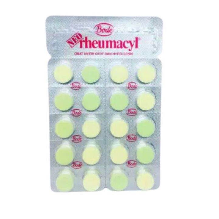 Neo Rheumacyl Isi 20 Tablet Untuk Nyeri Otot dan Sendi | Lazada Indonesia