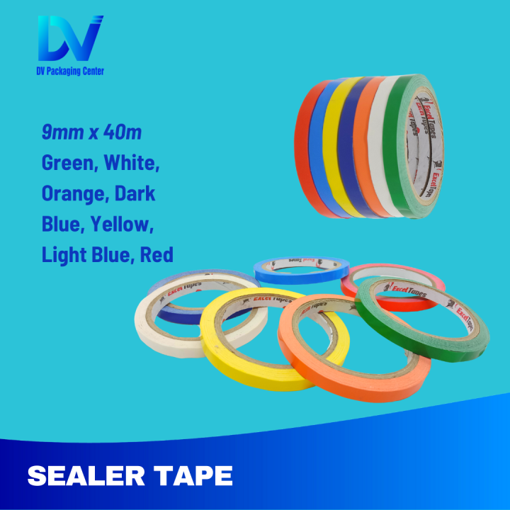 Excel Sealer Tape 9mm x 40m (1 Pack x 5pcs) | Lazada PH
