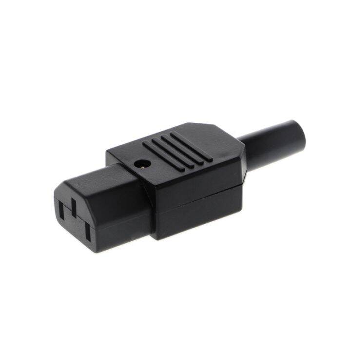 IEC 320 C13 Female Plug Rewirable Power Connector 3 Pin Socket 10A ...