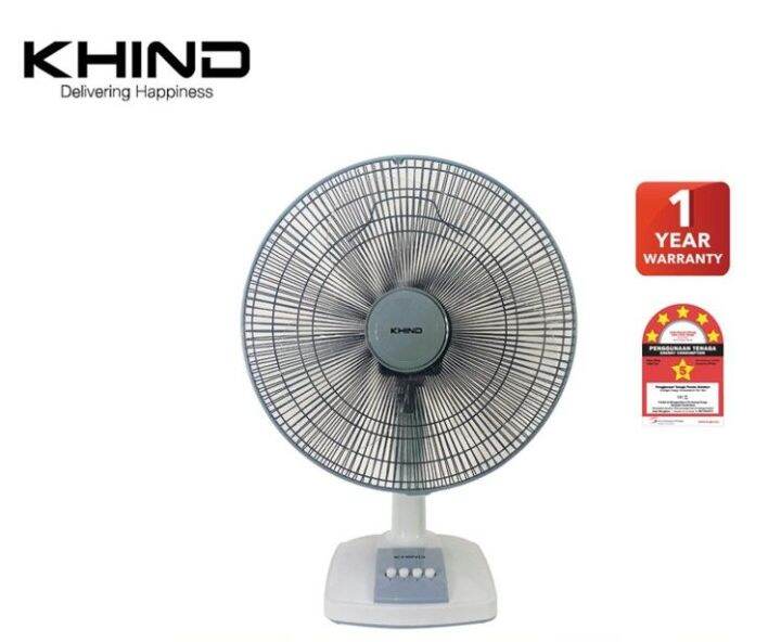 Khind Table Fan 16'' TF166 (KIPAS MEJA / KIPAS PENDEK) | Lazada