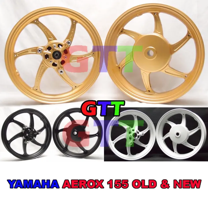 VELG VND AEROX 155 SIX STAR ALUMINIUM CASTING WHEEL | Lazada Indonesia