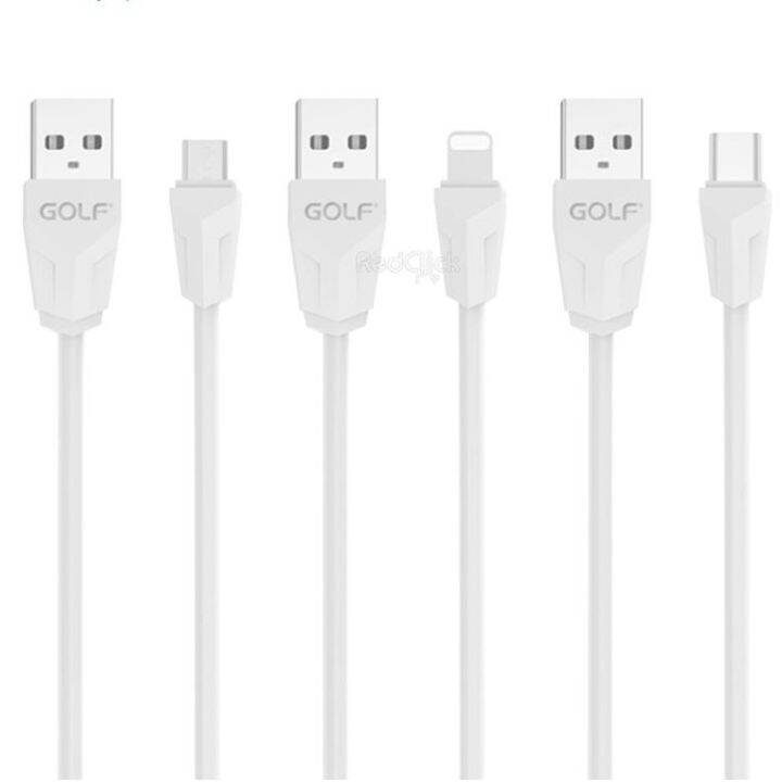 Golf GC-63 Wineglass USB Data Cable 100cm Fast Charging 2.0A For iP ...