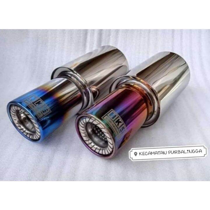 Knalpot racing mobil HKS GRONEL FULL STENLIS | Lazada Indonesia
