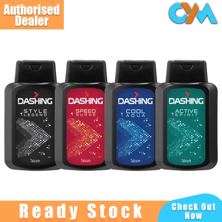Dashing For Men Talcum ACTIVE SPIRIT / STYLE LEGEND / SPEED SURGE ...