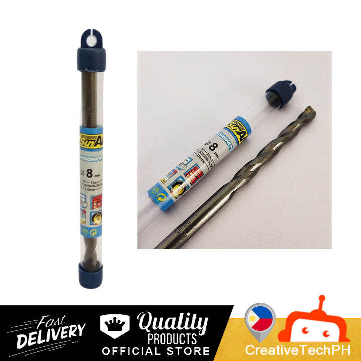 Impact Drill Bits 8mm (Bala ng Barena) Masonary | Lazada PH Impact Drill Bits 8mm (Bala ng Barena) Masonary | Lazada PH