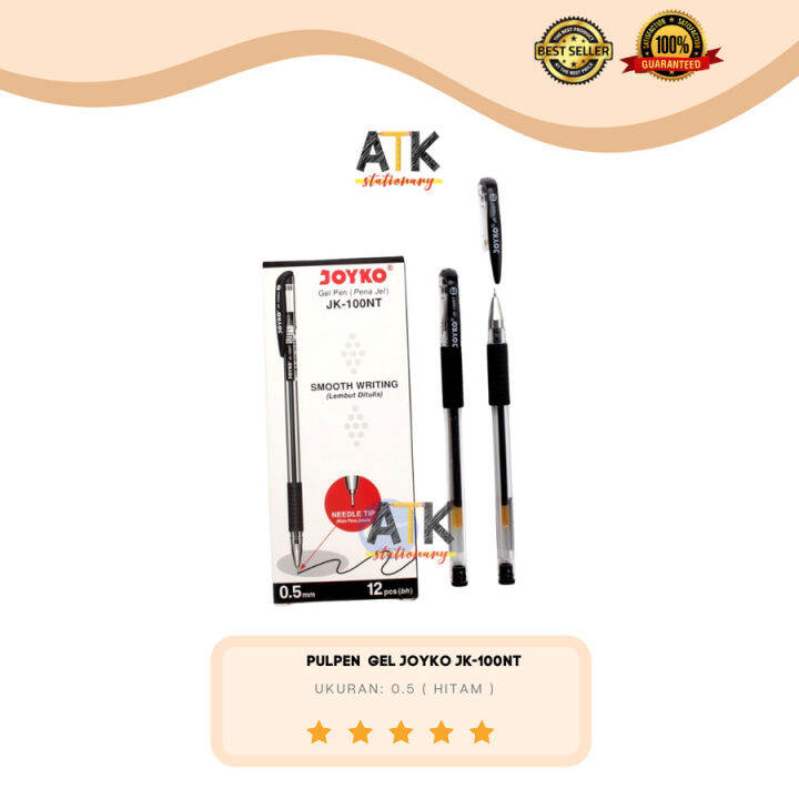 Pulpen Gel JK- 100 NT Joyko Atk | Lazada Indonesia