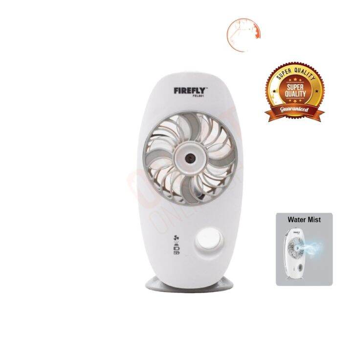 FIREFLY 3 Multifunctional Handy Mist Fan FEL801 with Built-in ...