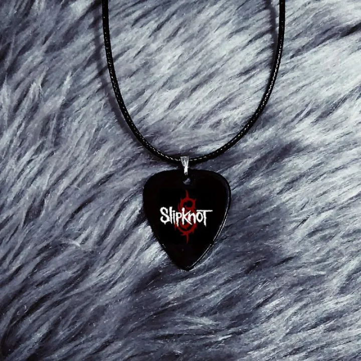 SLIPKNOT GUITAR PICK NECKLACE | Lazada PH