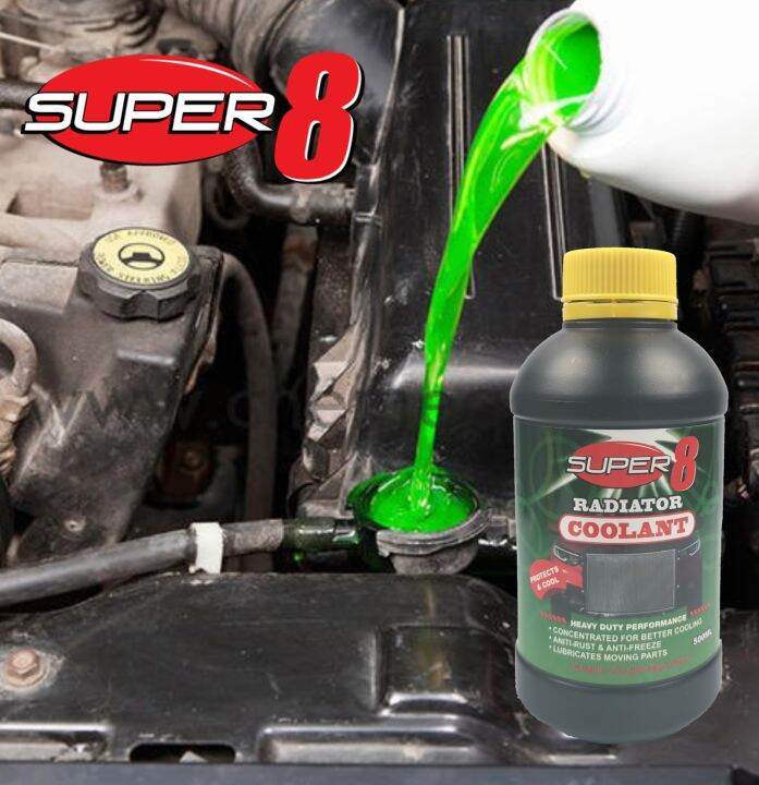 Penyejuk Radiator Kereta Car Care Super 8 Radiator Coolant 500ml anti ...