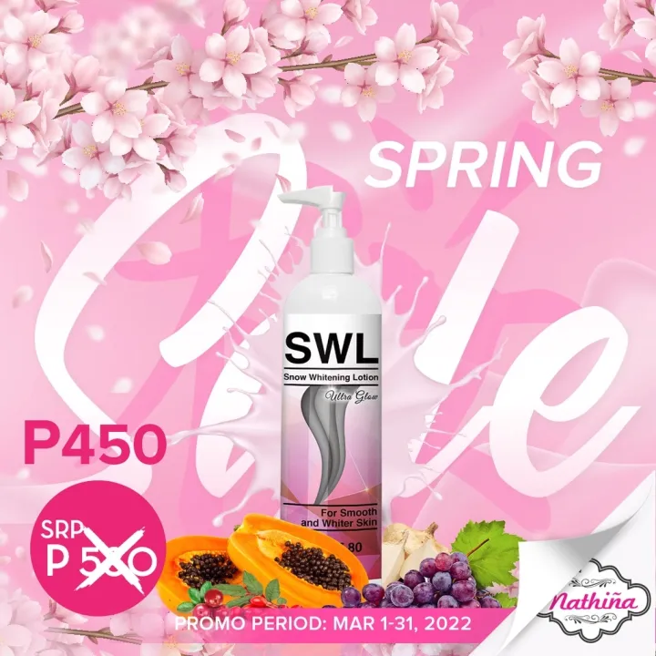 SWL (SNOW WHITENING LOTION) ULTRAGLOW 250ml | Lazada PH
