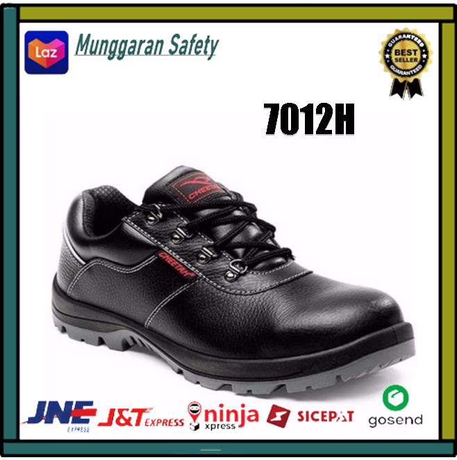 Sepatu Safety Cheetah 7012H Original - Sepatu Safety Pria Ujung Besi ...