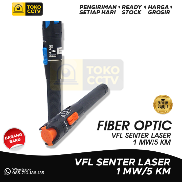 SENTER LASER VFL FIBER OPTIC 1 MW - 5 KM | Lazada Indonesia