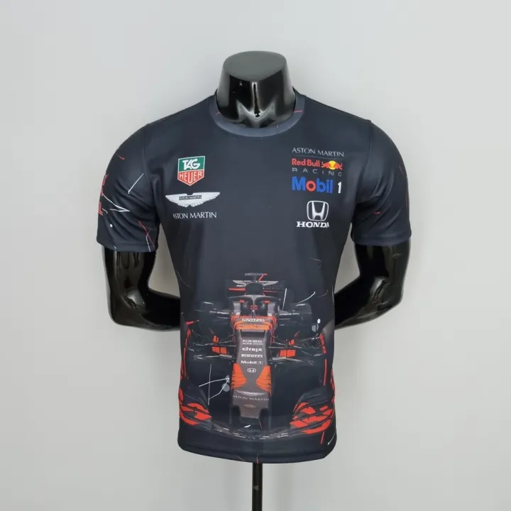 Formula 1 men's professional racing suit 2022 F1 Formula One; Honda Red ...