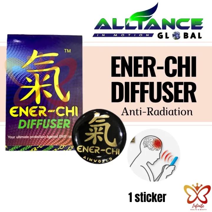 Aim Global ENER-CHI Diffuser Anti Radiation x1 Sticker | Lazada PH