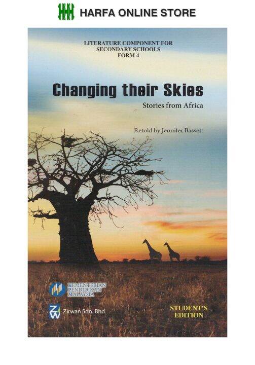 Buku Teks Changing Their Skies Form 4 Text Book (English Literature ...