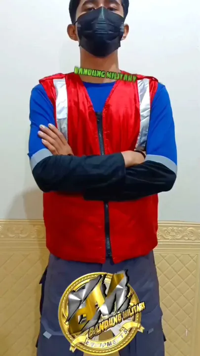 Rompi Parkir Atasan Vest Polyster Kerja Scotlight Safety V-Guard Karet ...