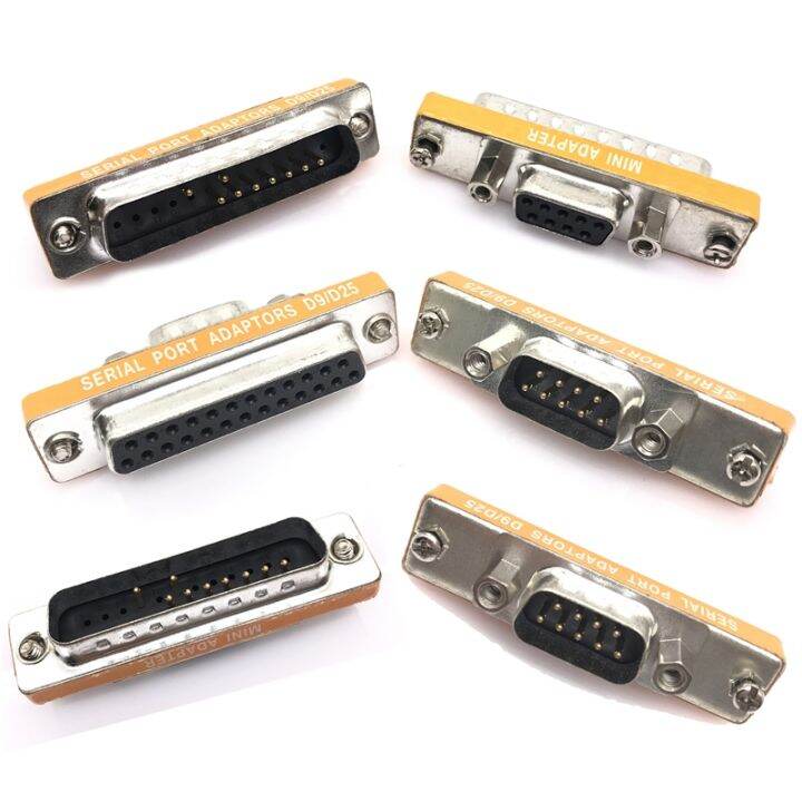 DB9 to DB25 Adapter Female to Female Serial Port Adaptor 9Pin 25P ...