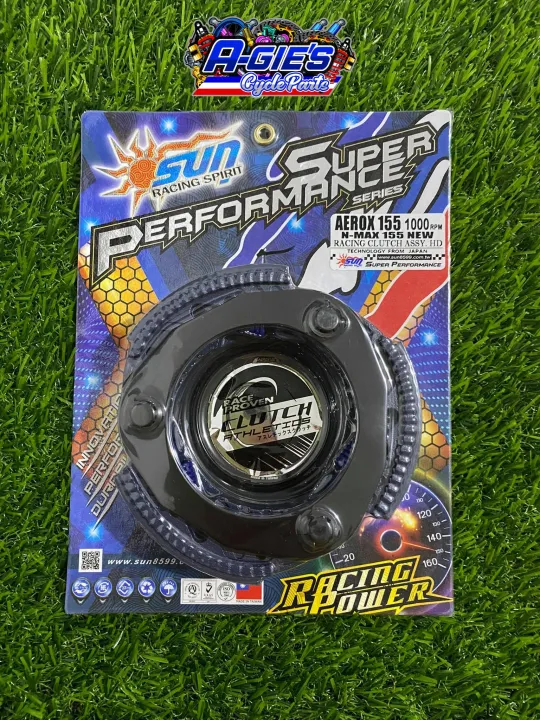 SUN RACING | CLUTCH LINING SET WITH CLUTCH SPRING 1000RPM | NMAX/AEROX ...