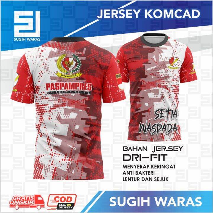JERSEY PASPAMPRES / KAOS DRI-FIT TANGAN PENDEK PASPAMPRES / JERSEY ...