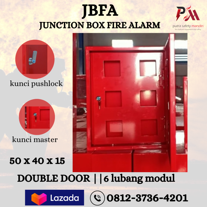 TERMINAL JUCTION FIRE ALARM BOX ONLY SAFETY TBFA JBFA KOTAK PERINGATAN ...
