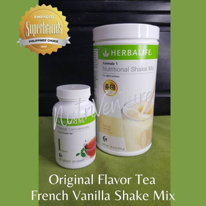 AUTHENTIC Nutritional Shake Mix and Tea Concentrate Combo (in any ...