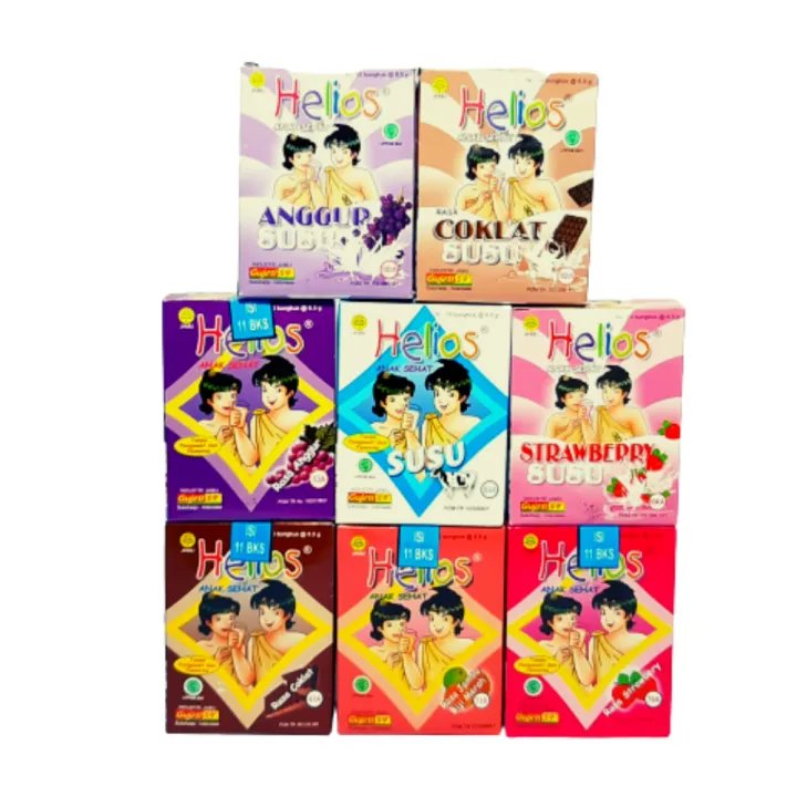 Jamu Anak Herbal Anak Sehat Helios Gujati Aneka Rasa Isi 10 Sachet ...